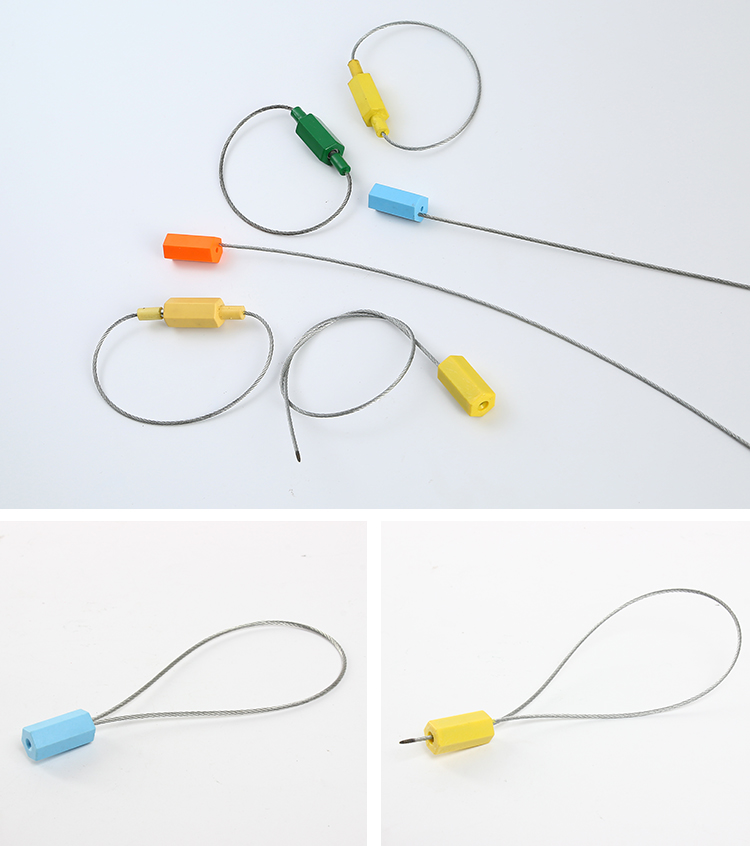 China Security customs Plastic Cable Seals, cable seals steel wire ...